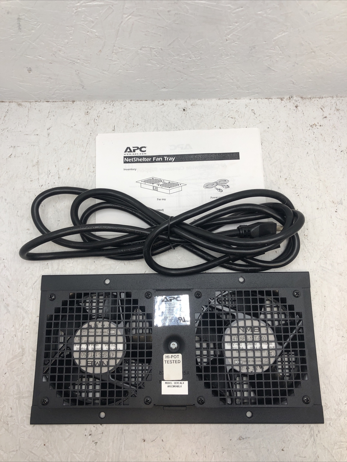 APC+AR8206ABLK+Roof+Fan+Tray+for+NetShelter+WX+Enclosures for sale ...