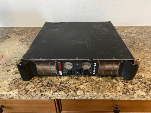 Gem Sound PA-3500 professional power amplifier - parts/repair | eBay