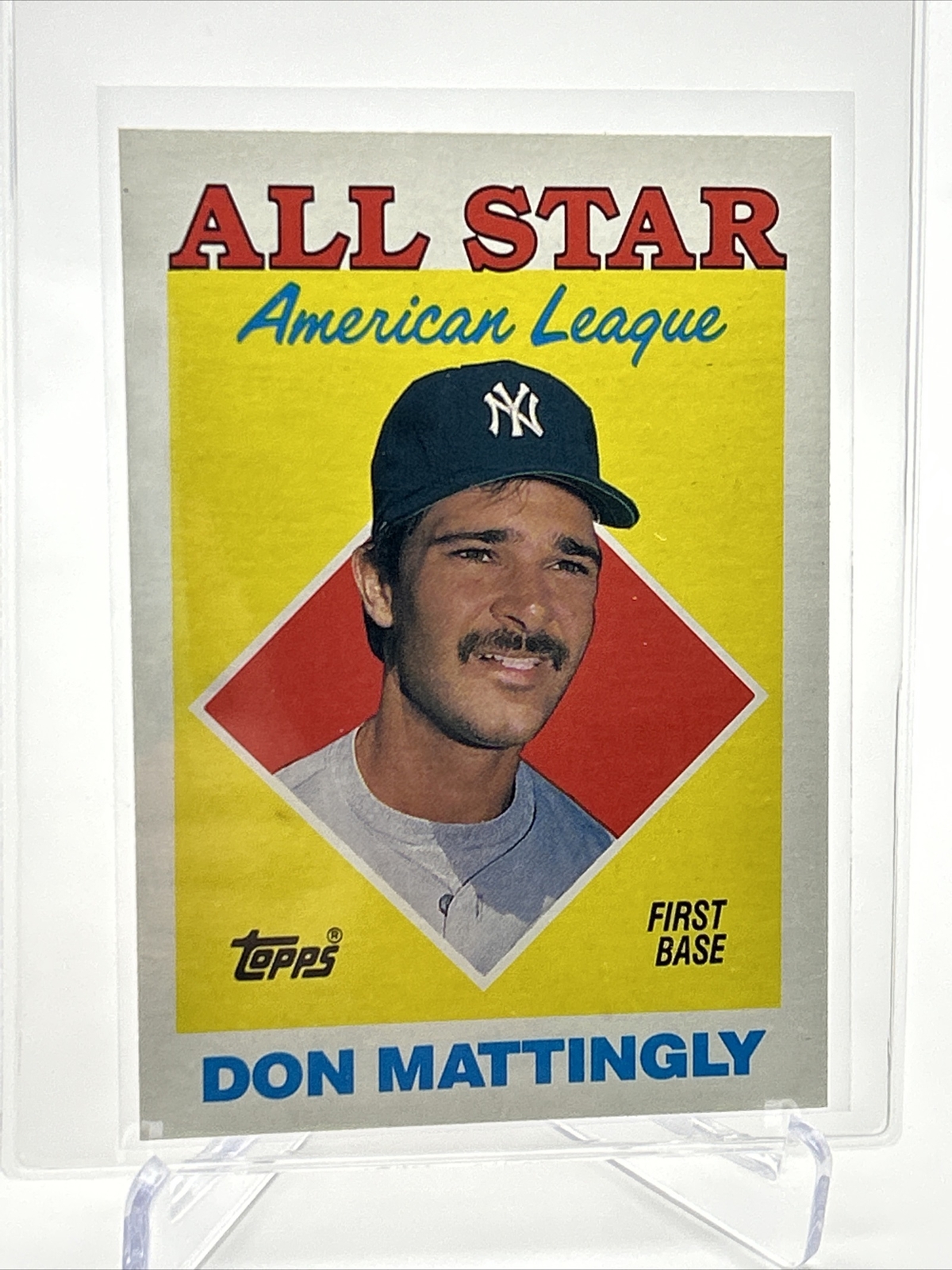 1988 Topps Don Mattingly Baseball Card #386 Mint FREE SHIPPING | eBay