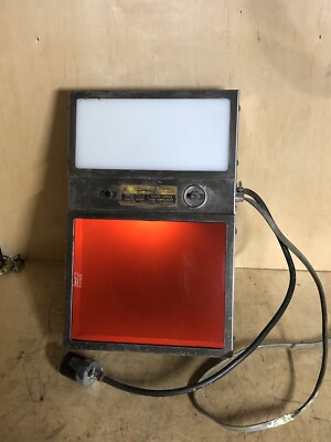 Vintage Halsey Amber Safelight X-Ray Photo Darkroom US Navy Infirmary ...