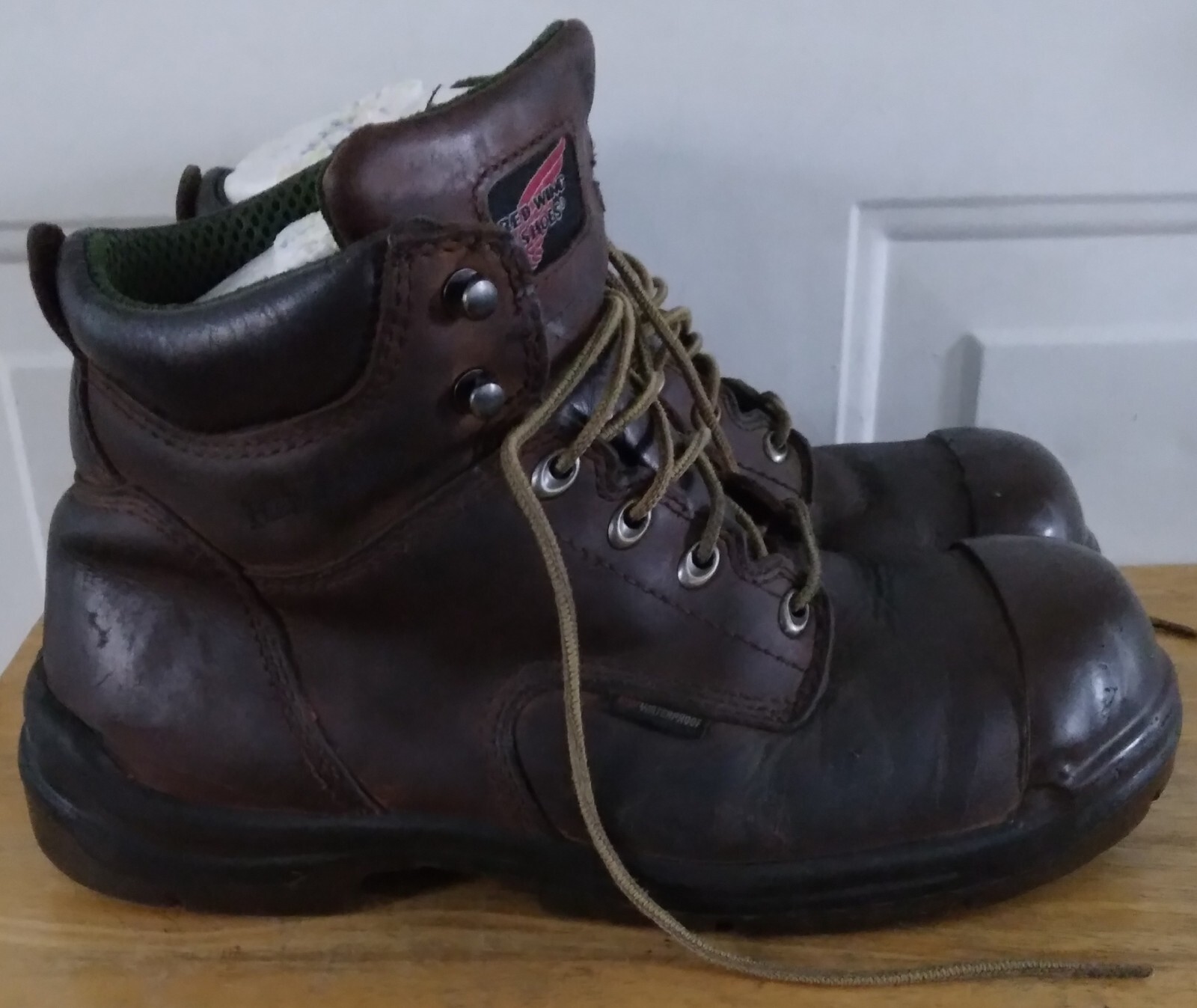 Red Wing Boot 2240 Safety King Toe RW Waterproof Mens. Sz 10.5 D | eBay