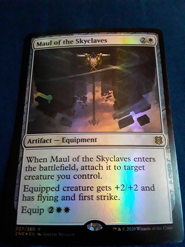 Maul of the Skyclaves Foil (027) Zendikar Rising ZNR MTG Magic | eBay