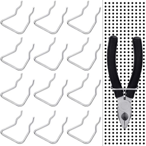 5Pcs Double Loop Hanging Board Hole Hook Plier Holder for Store | eBay