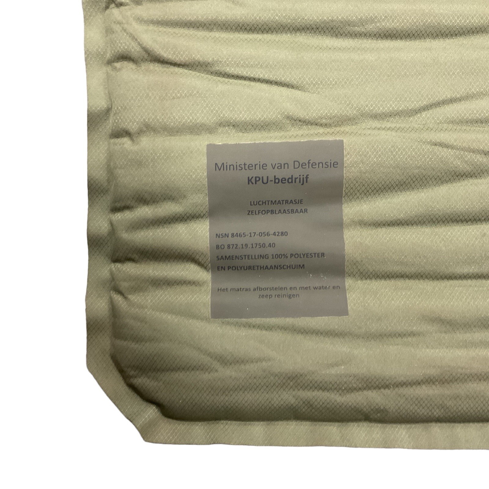 Genuine Dutch Army Issue Trangoworld Self-Inflating Camping Roll Mat ...