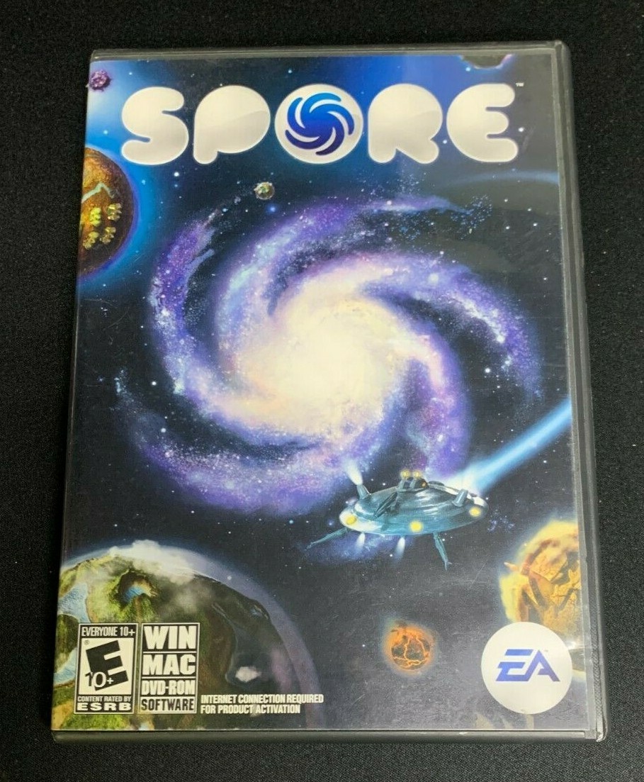 Spore - EA Games (PC Game Win Mac DVD ROM) 2008 w/Manual | eBay