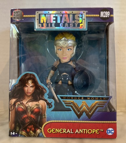 NIB Metals Die Cast Wonder Woman DC 4" Figure M289 General Antiope New ...