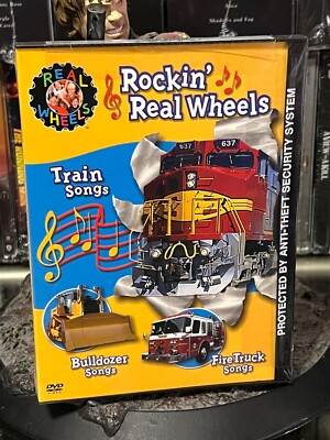 Real Wheels: Rockin' Real Wheels (DVD) Train Songs, Fire Truck Songs ...