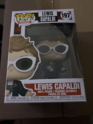 Funko Pop Rocks: Lewis Capaldi - Lewis Capaldi Vinyl Figure #52938 Mint ...
