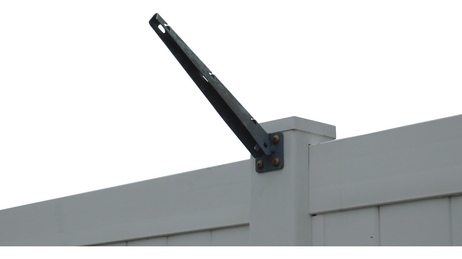 Extend-An-Arm Barbed Wire Arm Extensions - Flat or Surface Mount - Set ...