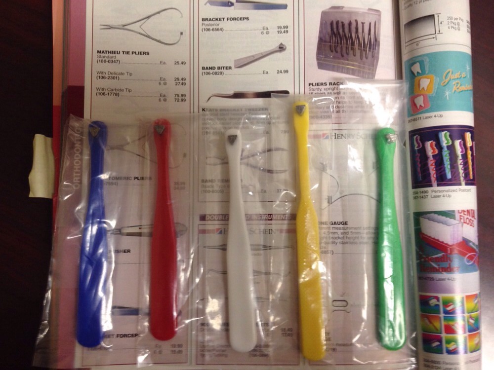 5 Dental Orthodontic Band Biter Sticks Retail Compare At $24.99 Each | eBay