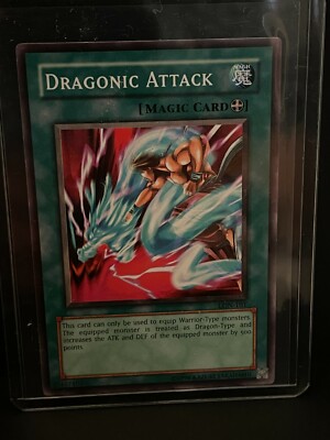 1996 Konami Yu-Gi-Oh! Card Dragonic Attack (Magic) LON-101 BB4 AXT ...
