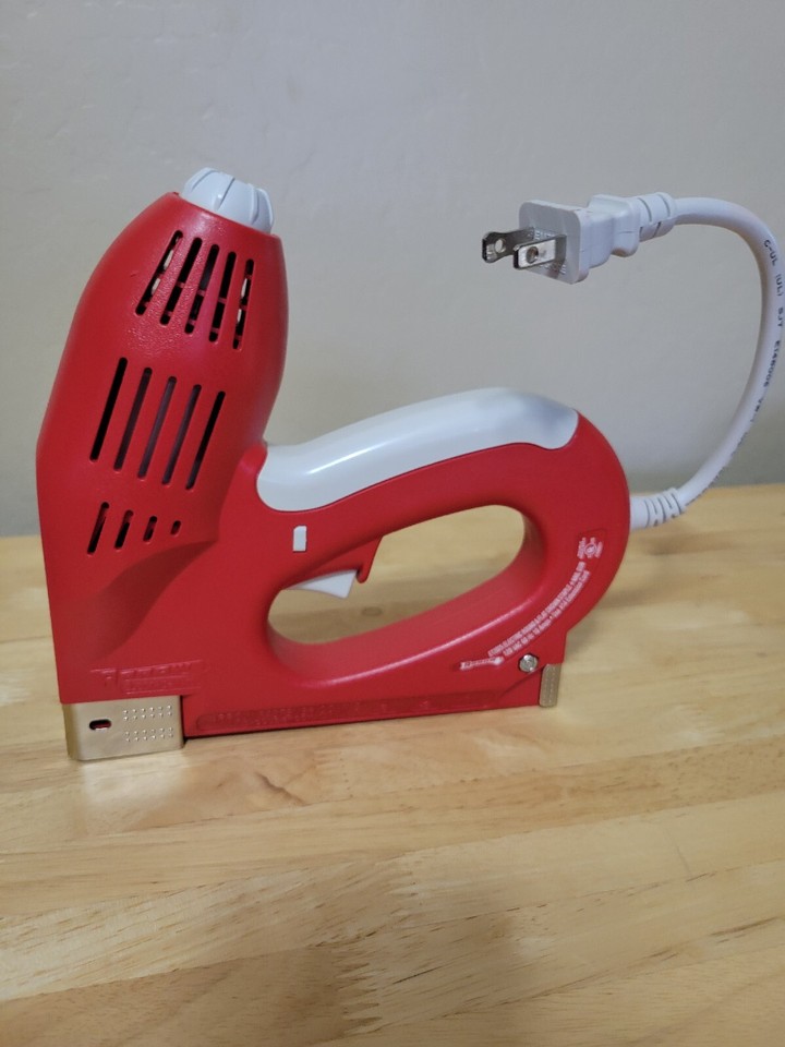 Arrow Electro Matic RED ELECTRIC Staple And Nail Gun Kit ET2025 | eBay