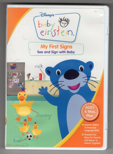 Baby Einstein: My First Signs (DVD, 2007) See and Sign with Baby. 6 ...
