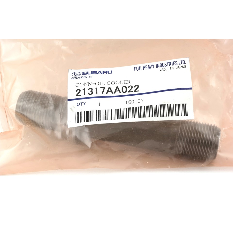 OEM 2002-2007 Subaru Turbo Oil Cooler & Connector Impreza WRX STi NEW ...