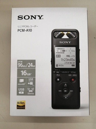 Sony PCM Recorder Pcm-a10 Used | eBay