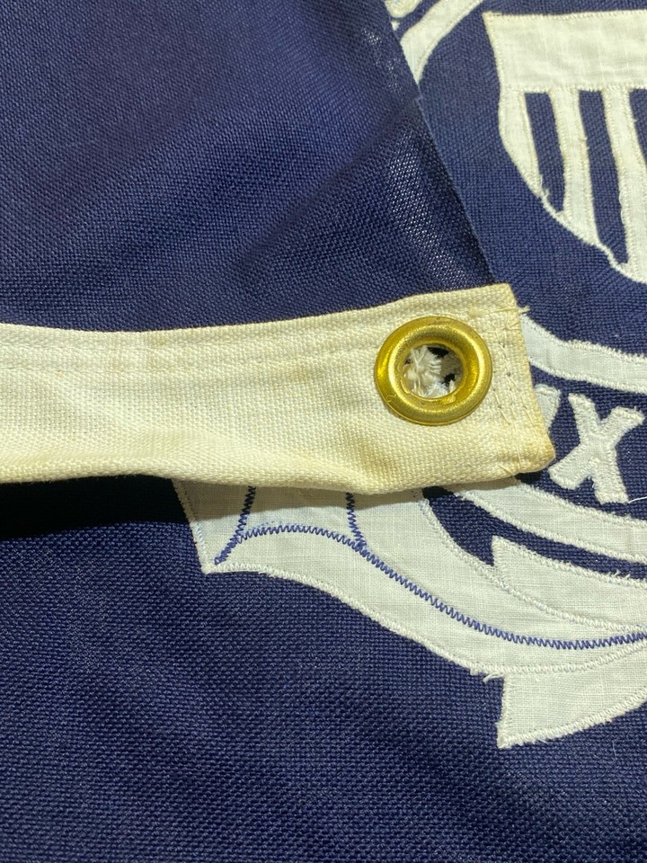 US Coast Guard Auxiliary Ensign Boating Flag Blue/White Bull Dog ...