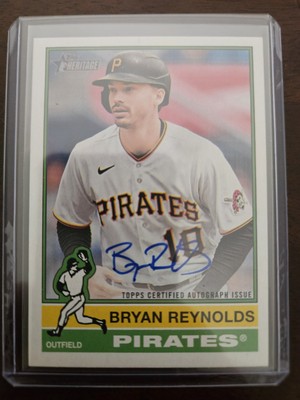 2025 Topps Heritage - Bryan Reynolds #ROA-BR Real One Autograph Pirates ...