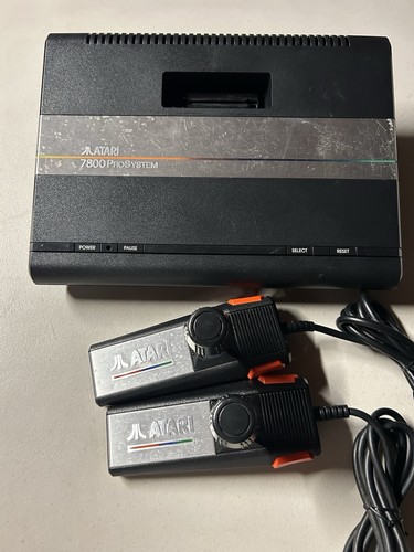 Atari 7800 Pro System Video Game Console + 2 Controllers *AS-IS ...