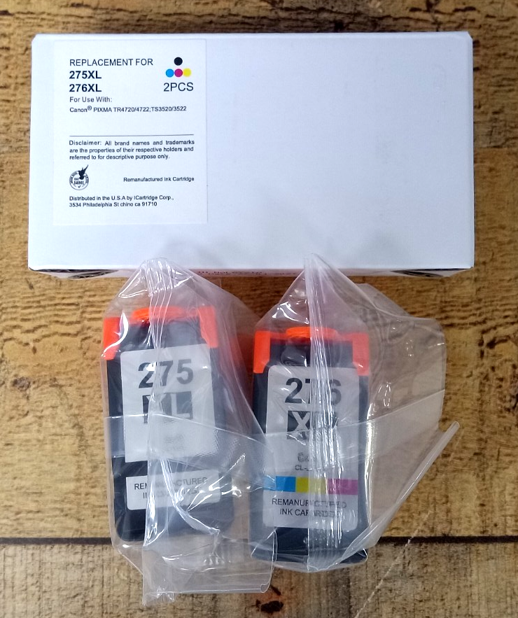 275XL 276XL Ink Cartridge for Canon Ink 275 and 276 XL 275XL Ink ...