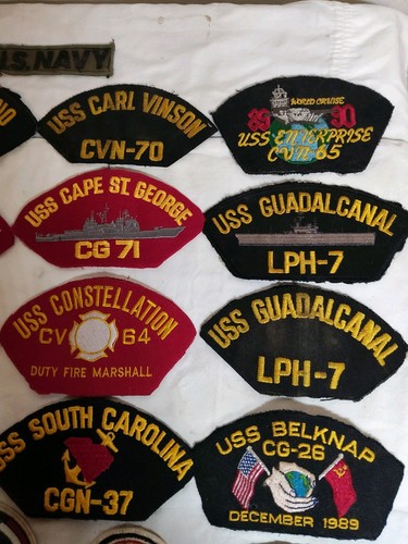 Large lot 26 Military patches USN USS COAST GUARD | eBay
