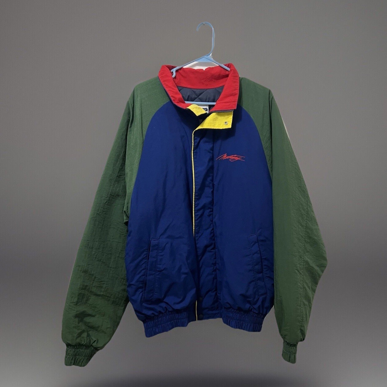 Vintage FORD MUSTANG EMPLOYEE JACKET Genuine XL MENS … - Gem