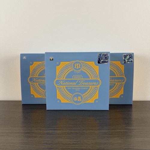 2024 Panini National Treasures NFL 1st Off The Line Empty Box (LOT OF 3 ...