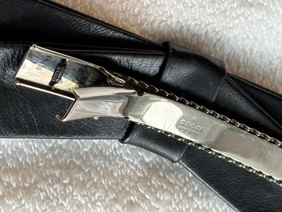 Gucci Black Ribbon Hairpin with Stone Jewelry Accessory | eBay