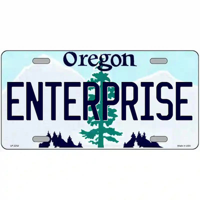 Enterprise Oregon Metal Sign | eBay