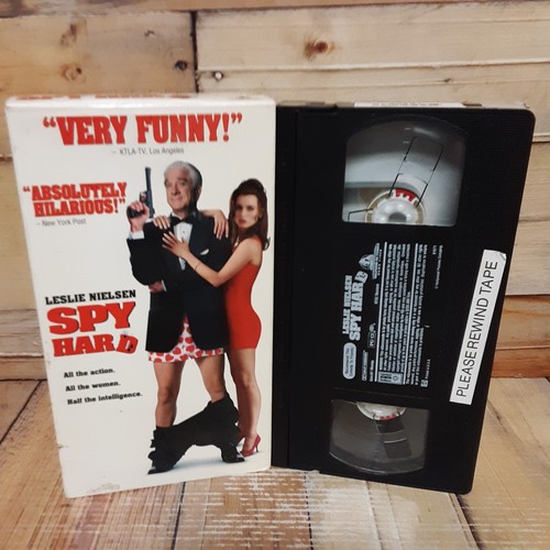 Spy Hard VHS Used Leslie Nielsen Comedy Parody 1996 | eBay