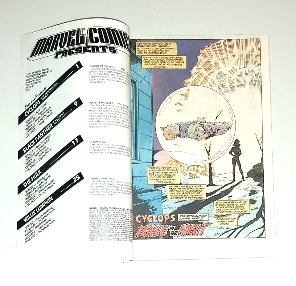 Marvel Comics Presents 18 / She-Hulk / Marvel High Grade 1989 / NM/MT ...