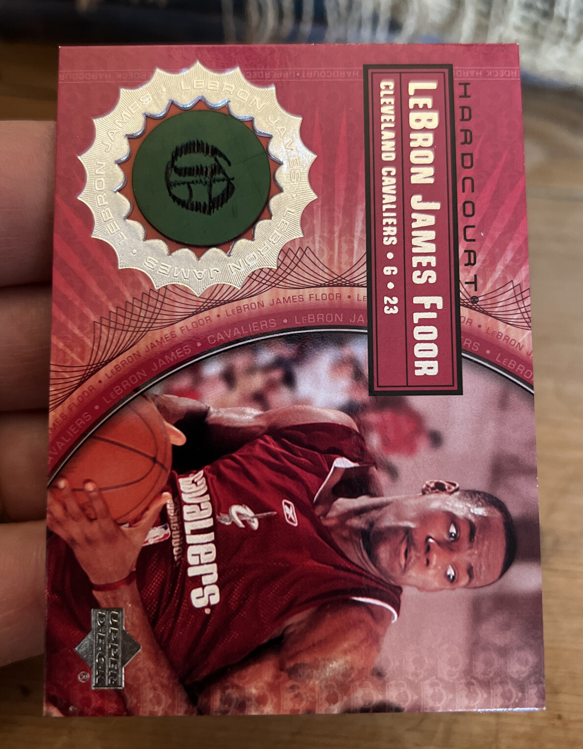 2003-04 LeBron James Upper Deck Hardcourt Floor Rookie Rc #LB5 *NICE ...
