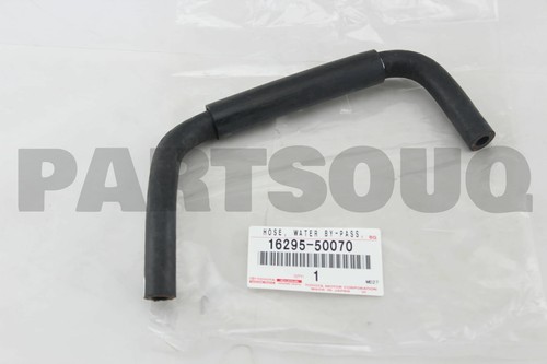 1629550070 Genuine Toyota HOSE, WATER BY-PASS, NO.7 16295-50070 | eBay