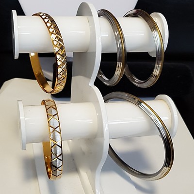 SIKH KARA SINGH BRACELET BANGLE GOLD-PLATED MENS LADIES stainless steel ...