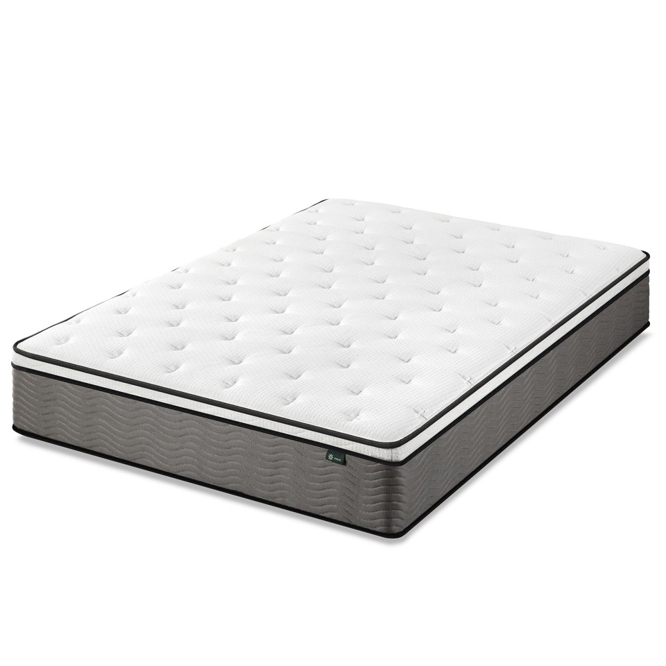 Zinus Pressure Relief Extra Firm Hybrid Mattress Comfort Foam and ...