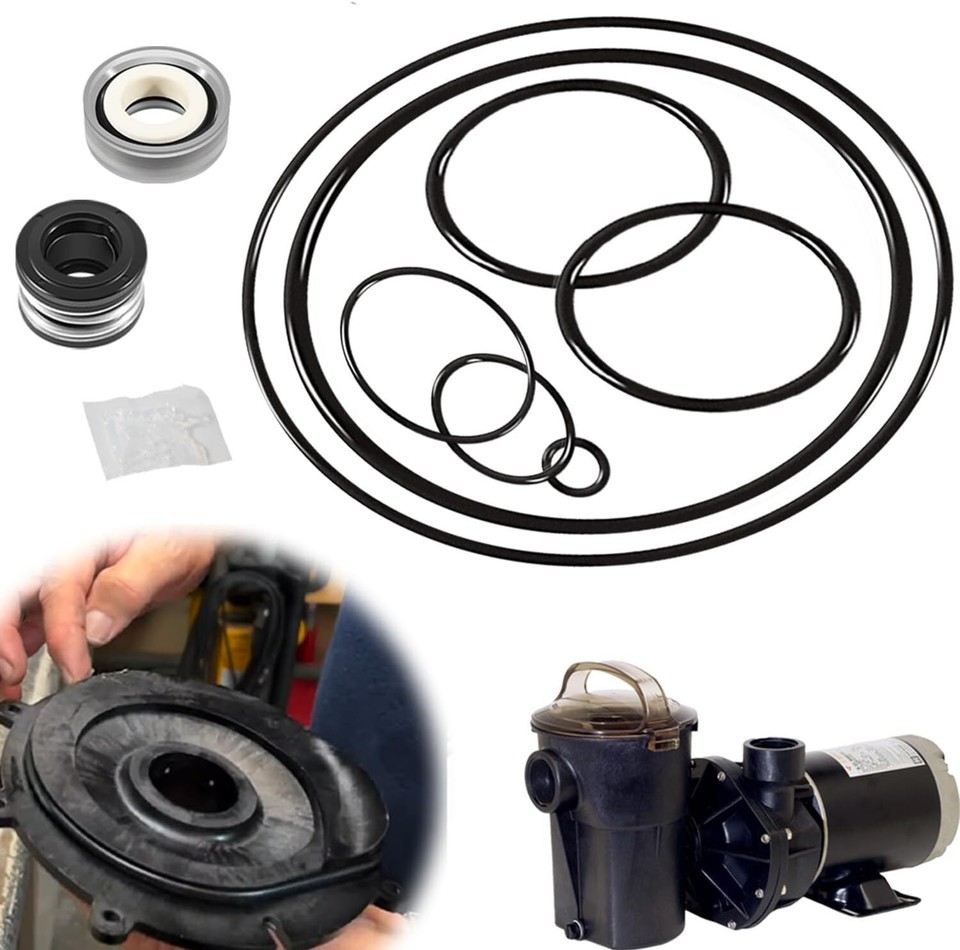 11pcs Pool Pump O-Ring Seal Kit for Hayward Power-Flo LX SP1580 Series ...