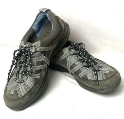 Clarks Wave Casual Walking Hiking Shoes Women’s Size 7-8? Lace Up Brown ...
