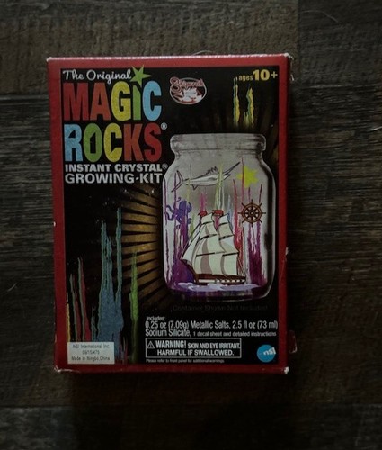 The Original Magic Rocks Crystal Growing Kit by Toysmith 29136 for sale ...