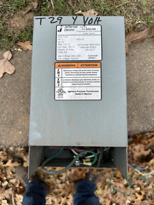1.5KVA Transformer 240/480 - 120/240 1ø | eBay