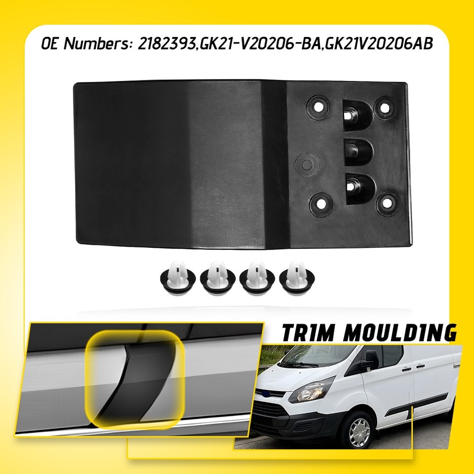 Left Side B-Pillar Trim Lower Moulding For Ford Tourneo Custom 16-2023 ...