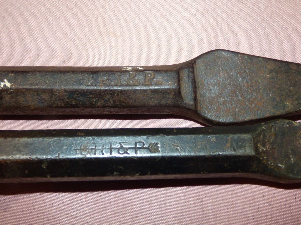 CRI&P Chicago, Rock Island & Pacific Railroad Punch/Chisel Type Tools ...