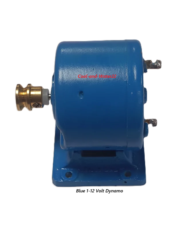 Blue Dynamo 1 - 12 Volts Ideal For Live Steam Engines & Lighting Models ...