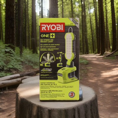 Ryobi ONE+ 18V Hybrid LED Project Work Light P790 (Tool Only) NEW ...