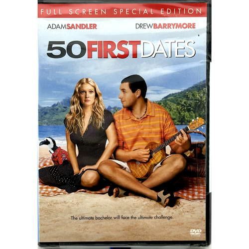50 FIRST DATES (2004) Special Edition DVD Sandler Barrymore - NIW ...