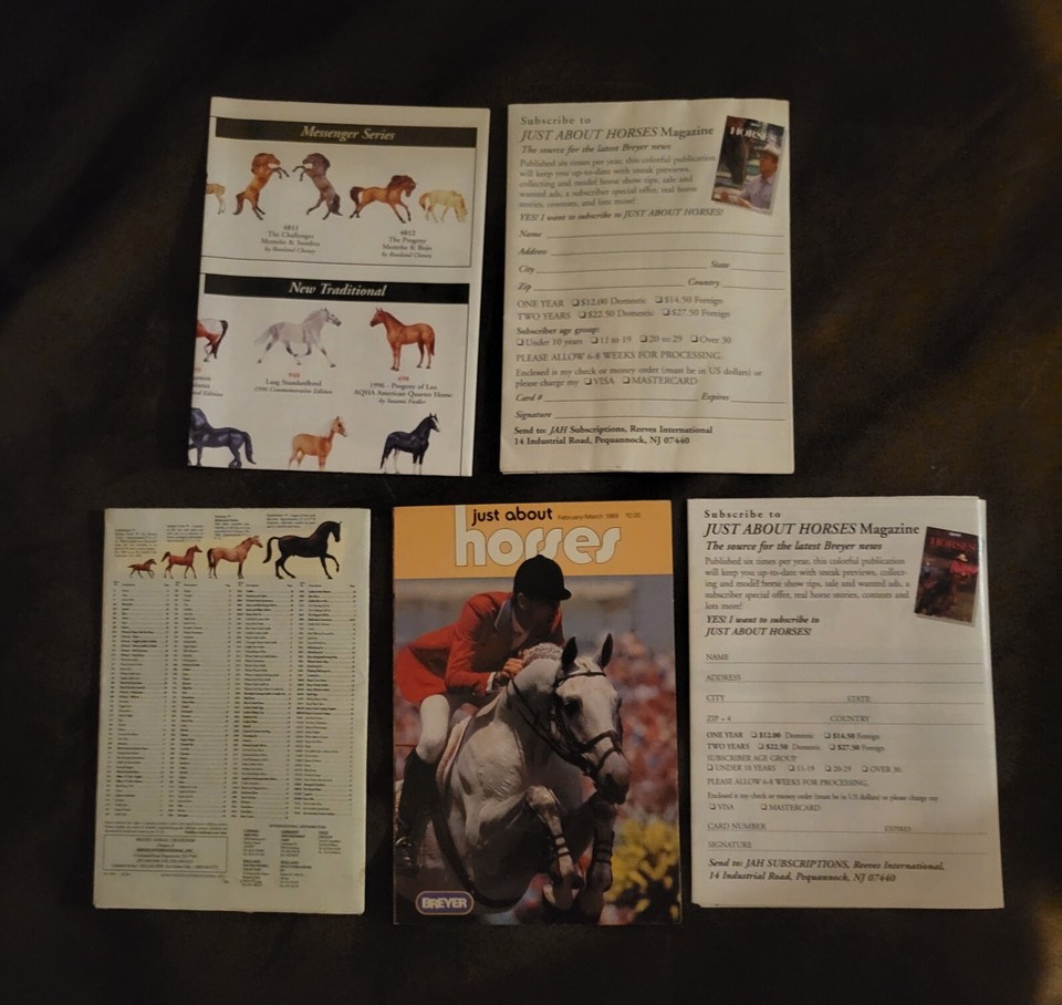 Breyer No.703395 Native Diver Horse Loose In Box With Lot Of 5 JAH Mini ...