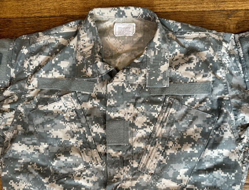 US Army ACU Field Jacket Coat Combat Uniform, SIZE: Small/ Regular ...