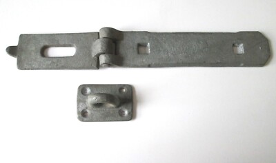 HASP & STAPLE , strong locking bar hasp & staple choice of sizes ...