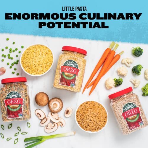 Rice Select ORZO Traditional Plain Pasta 26.5 Ounce 4 per Case. for ...