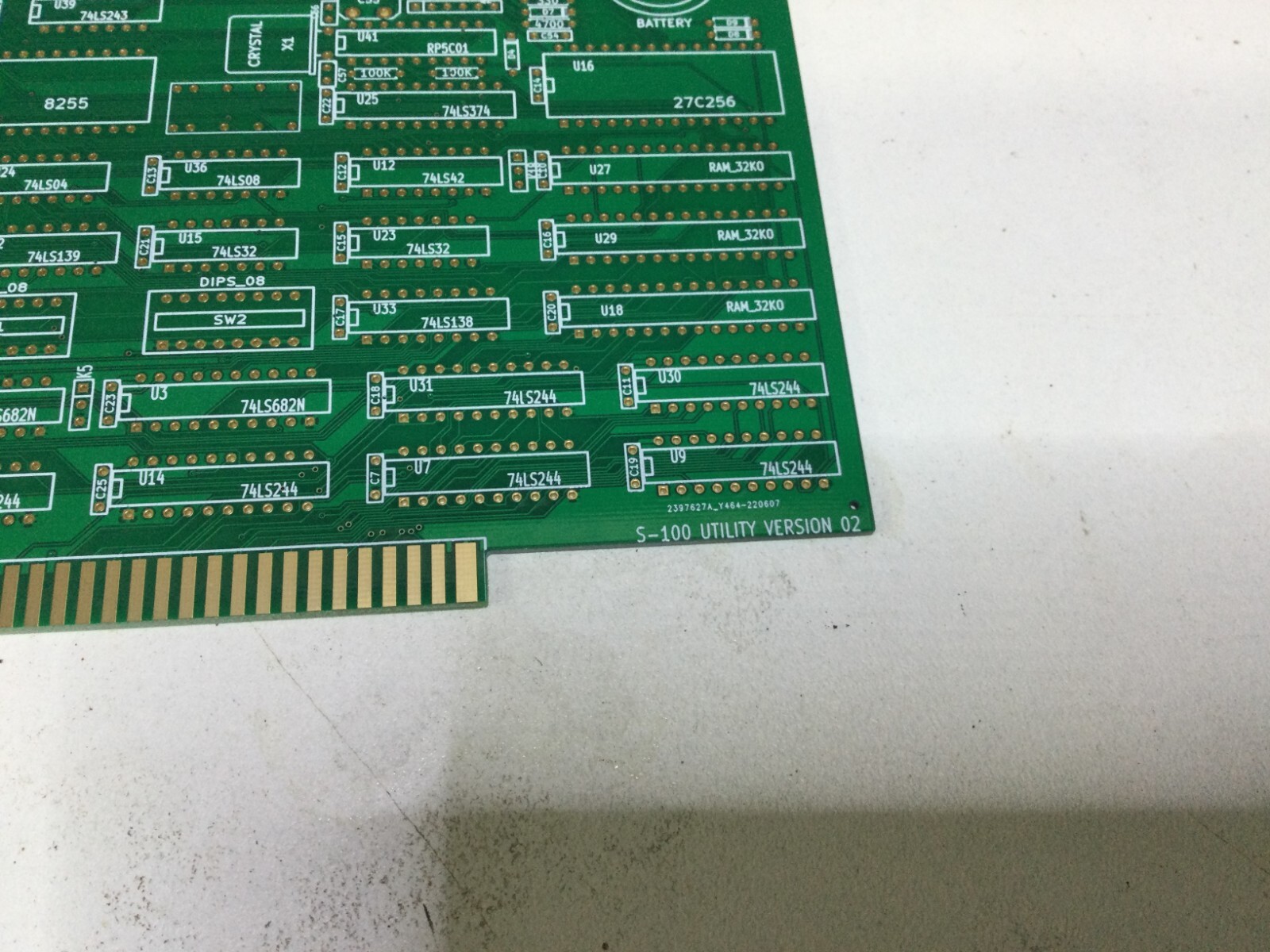 S100 Utility 02 - MSX2 PCB Only *Retro S100 ALTAIR IMSA Computer ...