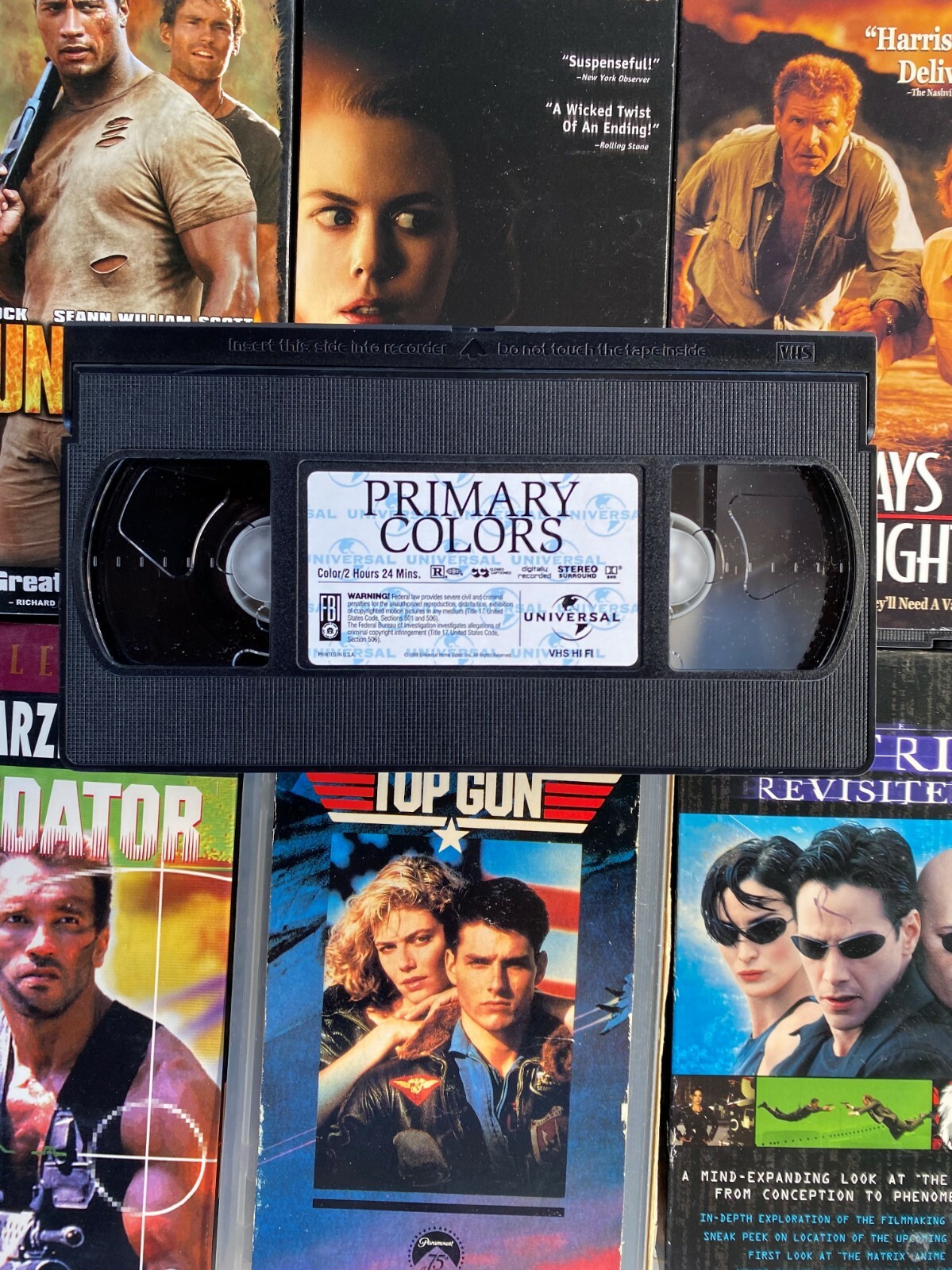 Primary Colors (VHS, 1998) TESTED VERY GOOD 96898337335 | eBay