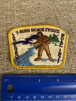 Vintage 1971 RIVERSIDE COUNCIL Boy Scout T-bird Rendezvous PATCH BSA Badge Camp | eBay